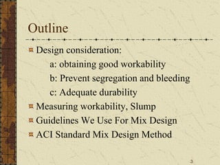 Mix design | PDF