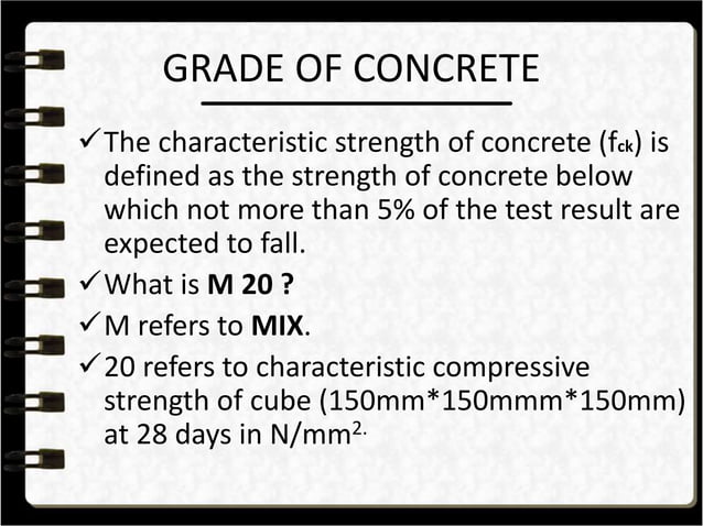 CONCRETE MIX DESIGN | PPTX