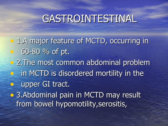 Mixed Connective Tissure Disease | PPT