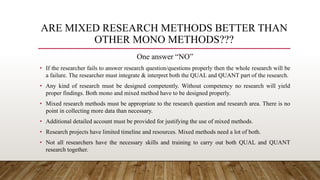 Mixed research-methods (1) | PPTX