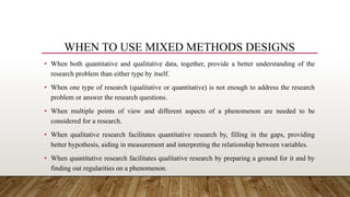 Mixed research-methods (1) | PPTX