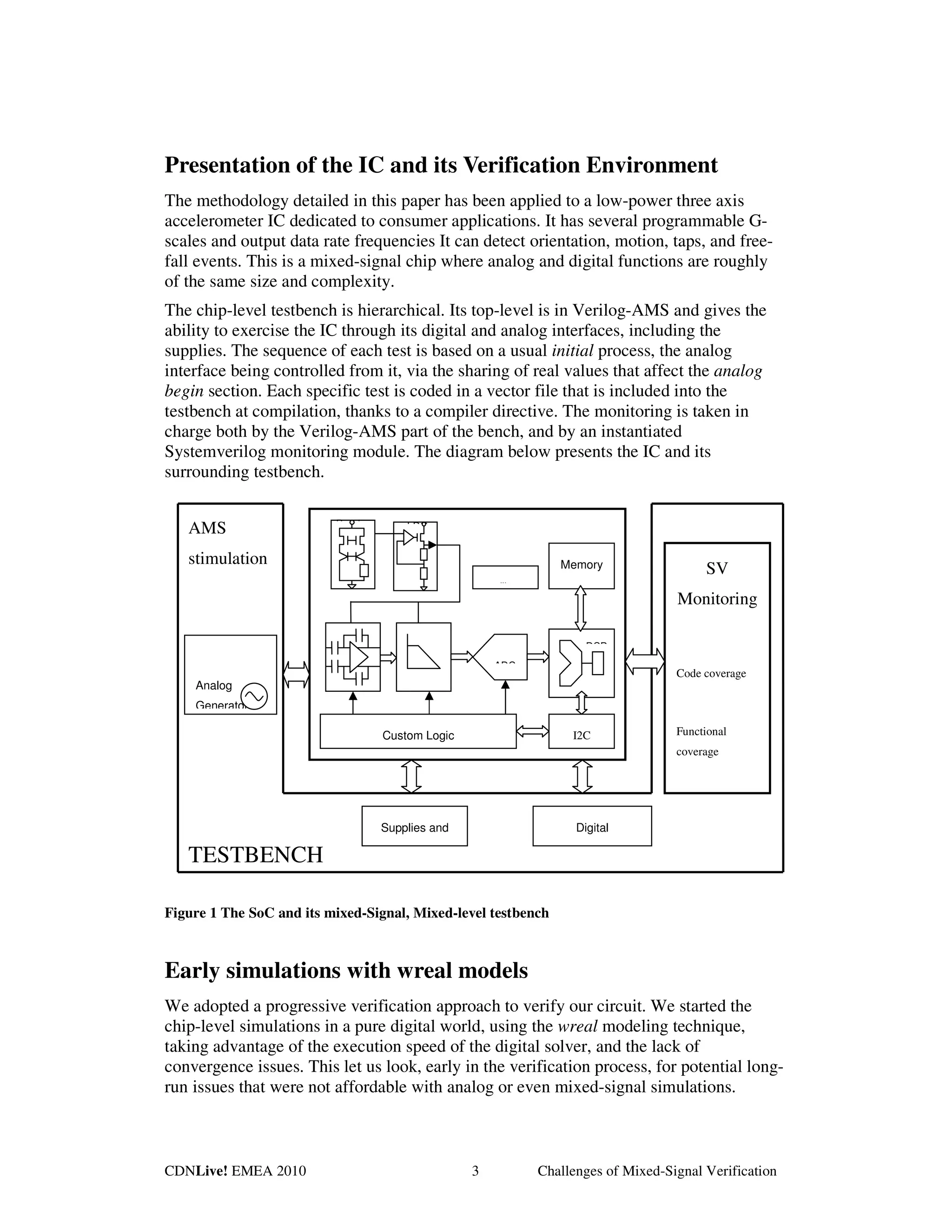 Mixed signal verification challenges | PDF