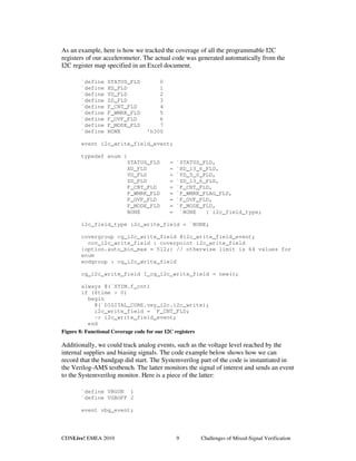 Mixed signal verification challenges | PDF