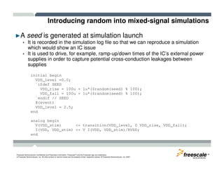 Mixed signal verification challenges - slides | PDF | Computer Software and Applications | Computing