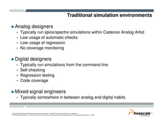 Mixed signal verification challenges - slides | PDF | Computer Software ...