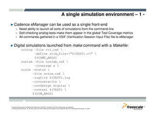 Mixed signal verification challenges - slides | PDF | Computer Software and Applications | Computing