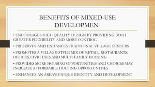 MIXED-USE DEVELOPMENT and literature study | PPT