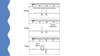 Mixed sample and low copy number DNA | PPTX | Genetics | Science