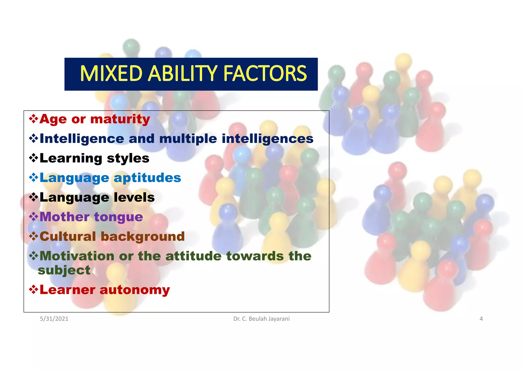 Mixed ability grouping | PDF