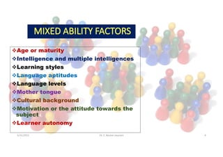 Mixed ability grouping | PDF