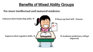 Mixed ability grouping and teaching | PPT