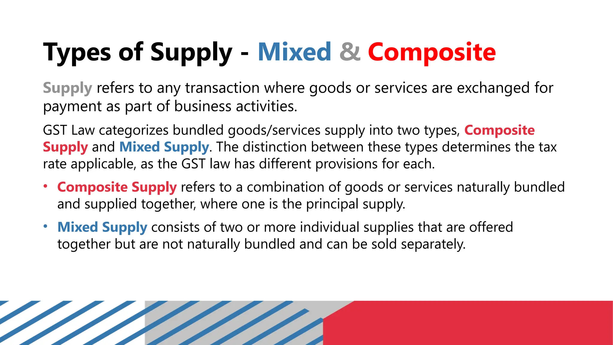 Mixed and Composite Supply under GST.pptx