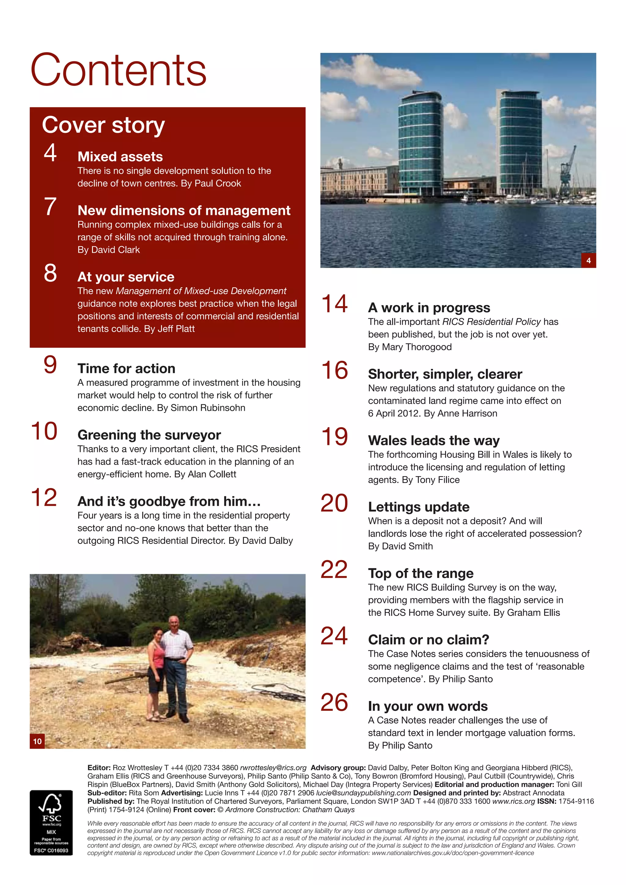Mixed Use Scheme Management London | PDF