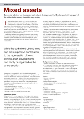 Mixed Use Scheme Management London | PDF