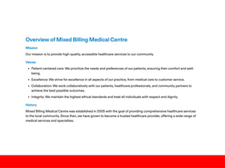 Mixed Billing Medical Centre - Sydney Premier Medical & Health Centre ...