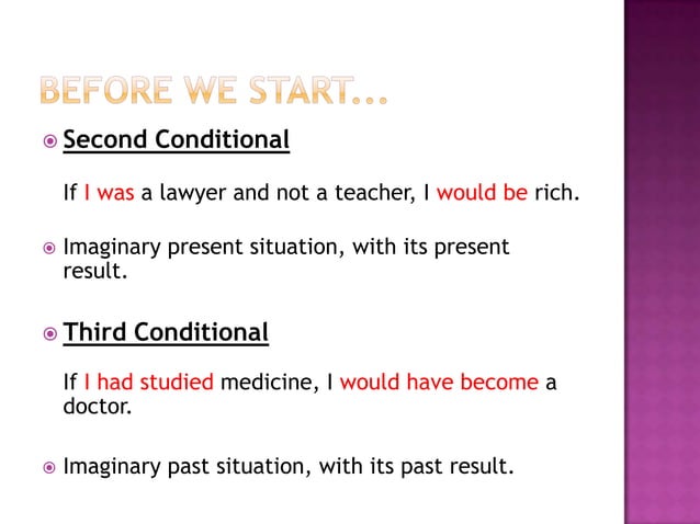 Mixed conditionals presentation | PPTX | Internet for Beginners | Internet