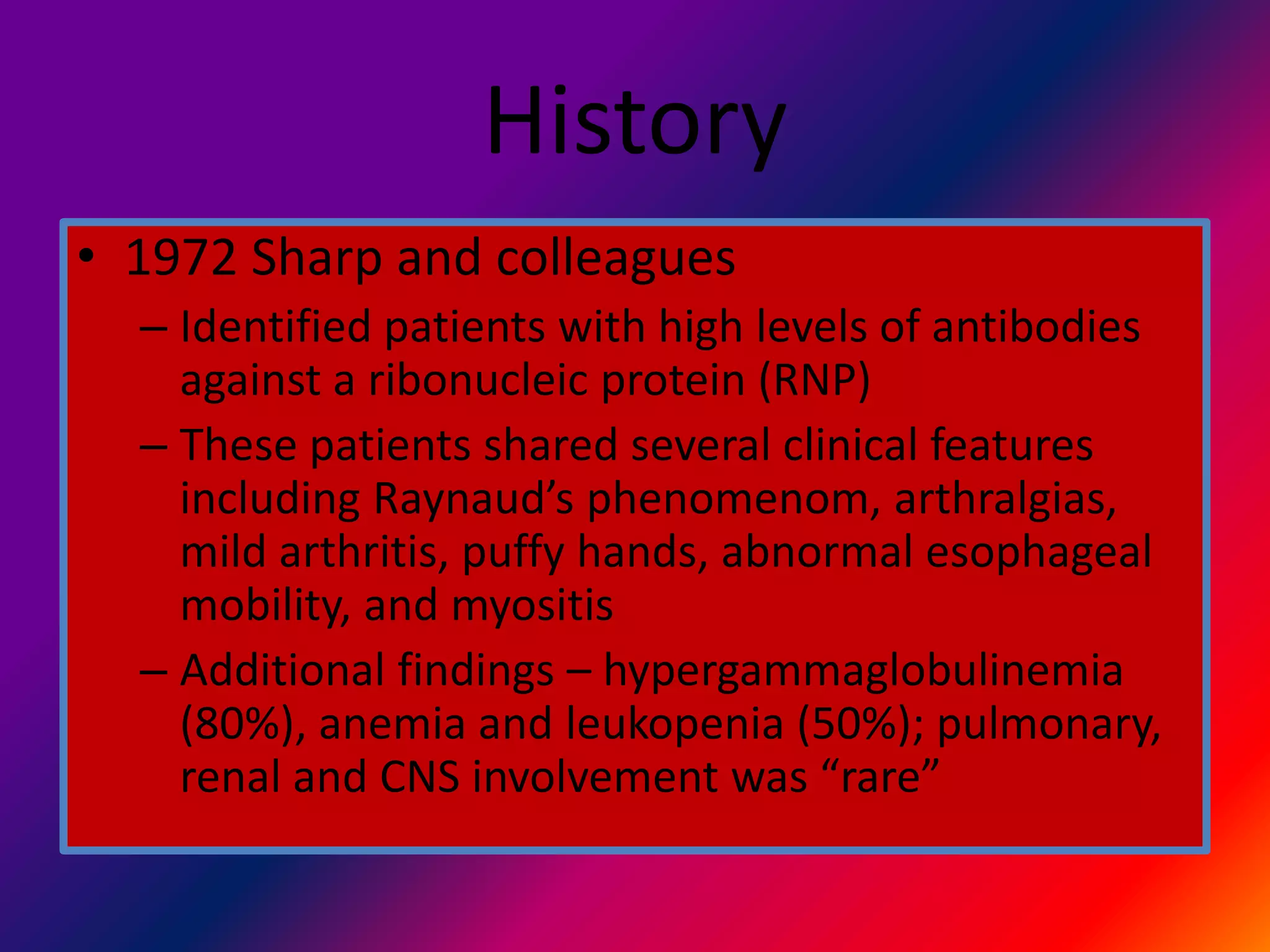 Mixed connective tissue disease | PPTX