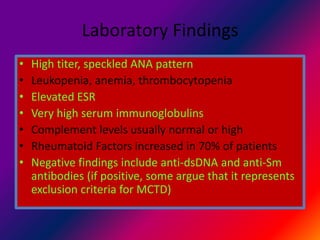 Mixed connective tissue disease | PPT
