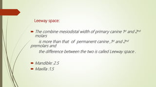 Mixed dention ppt | PPTX