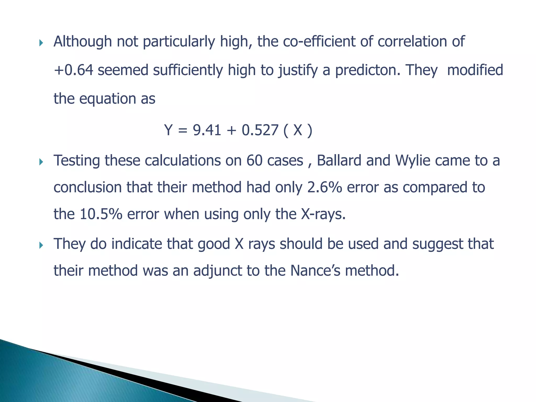 Mixed dentition analysis | PPTX
