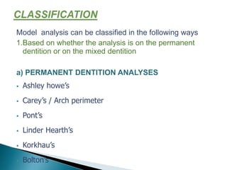 Mixed dentition analysis | PPTX