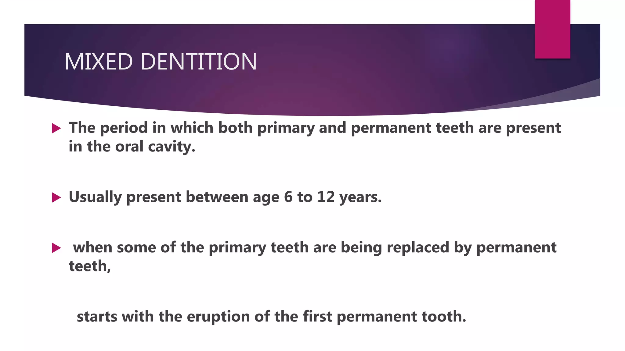 Mixed dentition analysis | PPTX