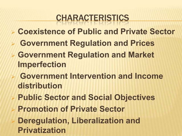 Mixed economic system | PPT