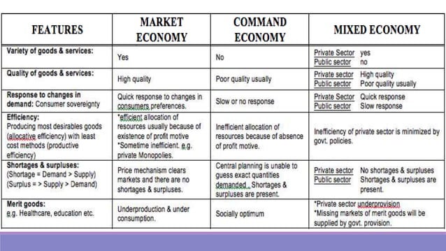 Mixed Economy | PPTX