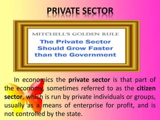 Mixed economy model | PPTX