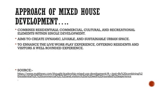 MIXED HOUSE DEVELOPMENT literature study. | PPTX