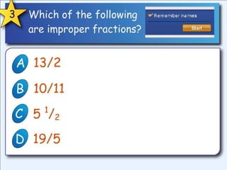 Mixed & Improper | PPT