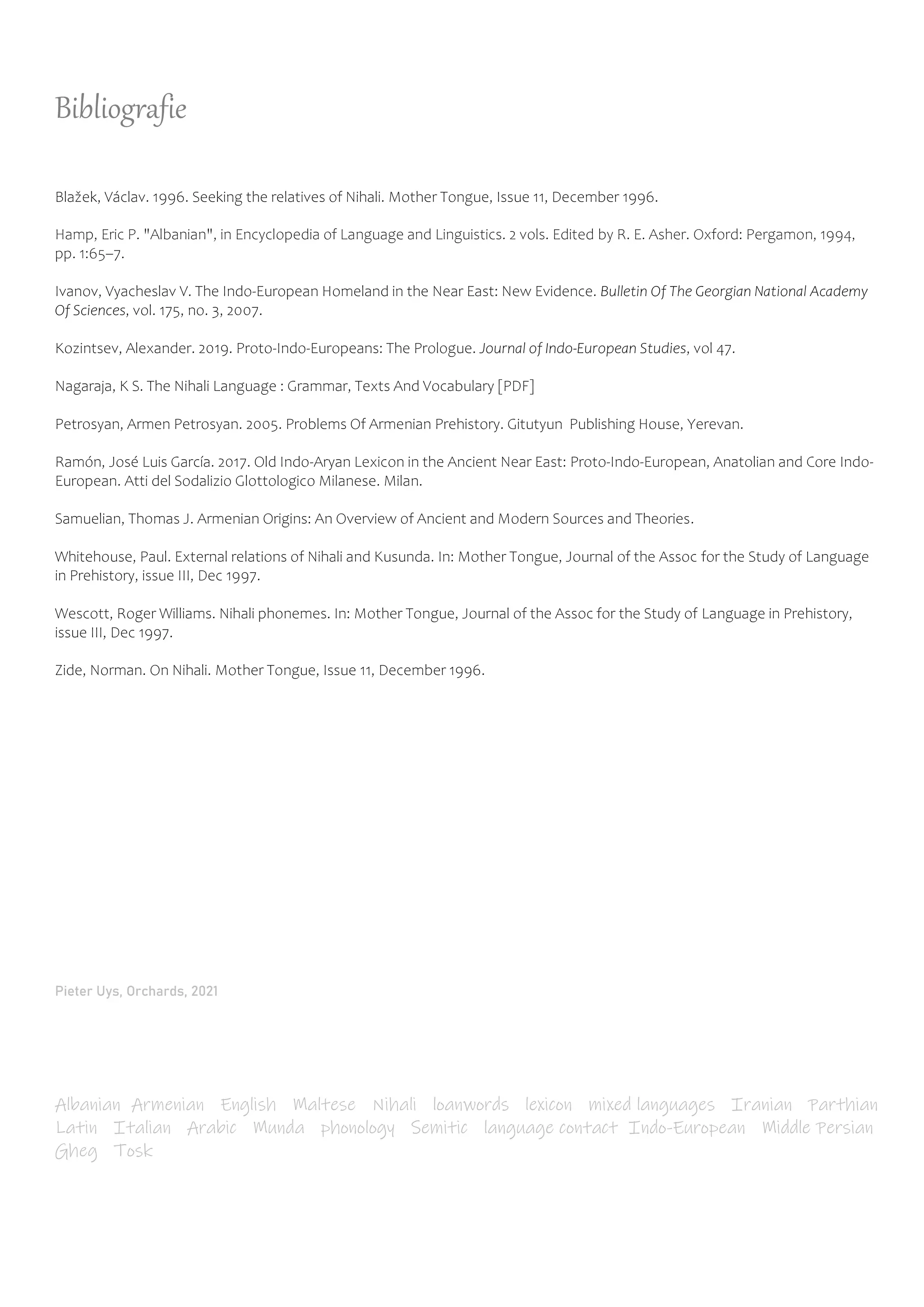 Mixed languages | PDF