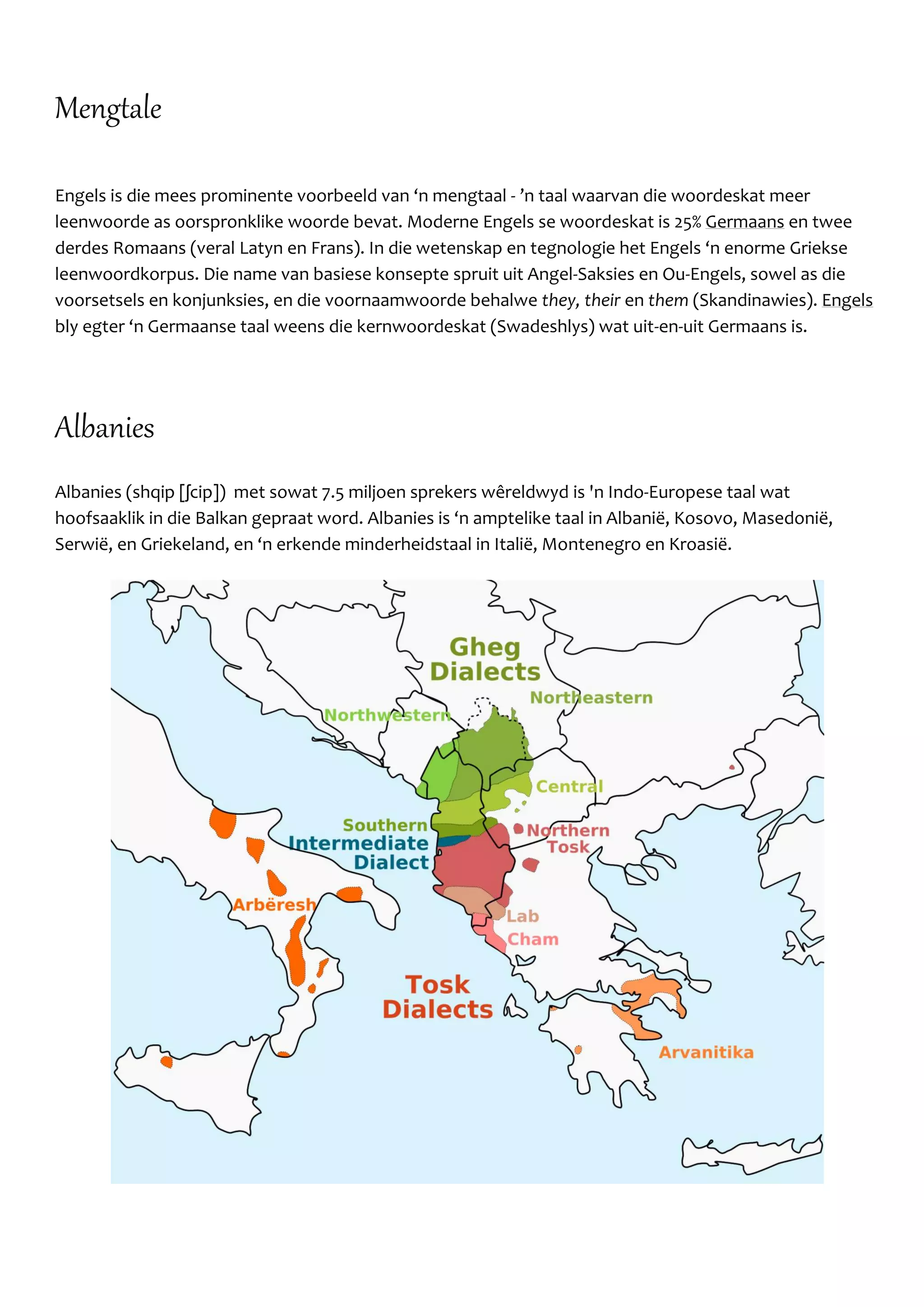 Mixed languages | PDF