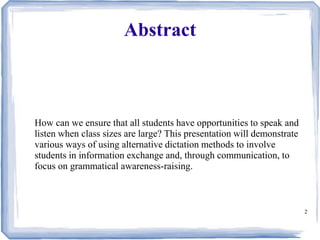 Mixed level teaching | PPT