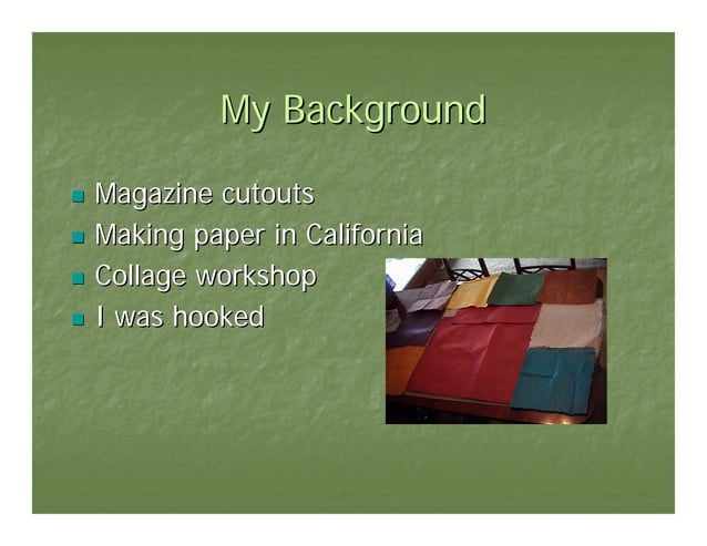 Collage Overview | PDF