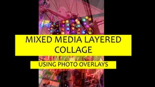 Technology Themed Mixed Media Collage using Photoshop | PPTX