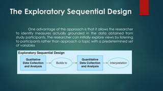 Mixed Method Designs in Research for grade 12 | PPT