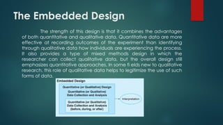 Mixed Method Designs in Research for grade 12 | PPT