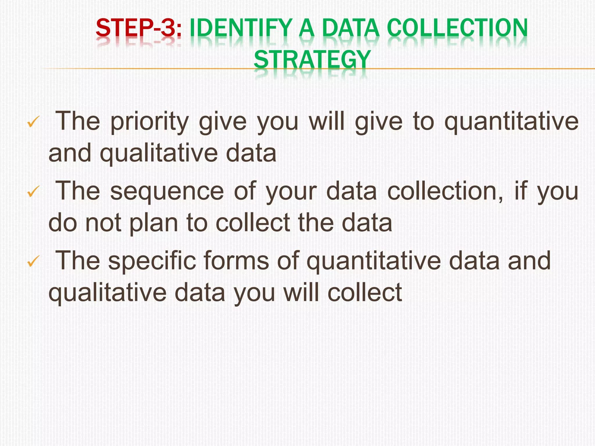 Mixed method research | PPTX