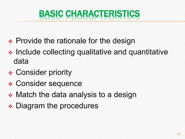 Mixed method research | PPTX