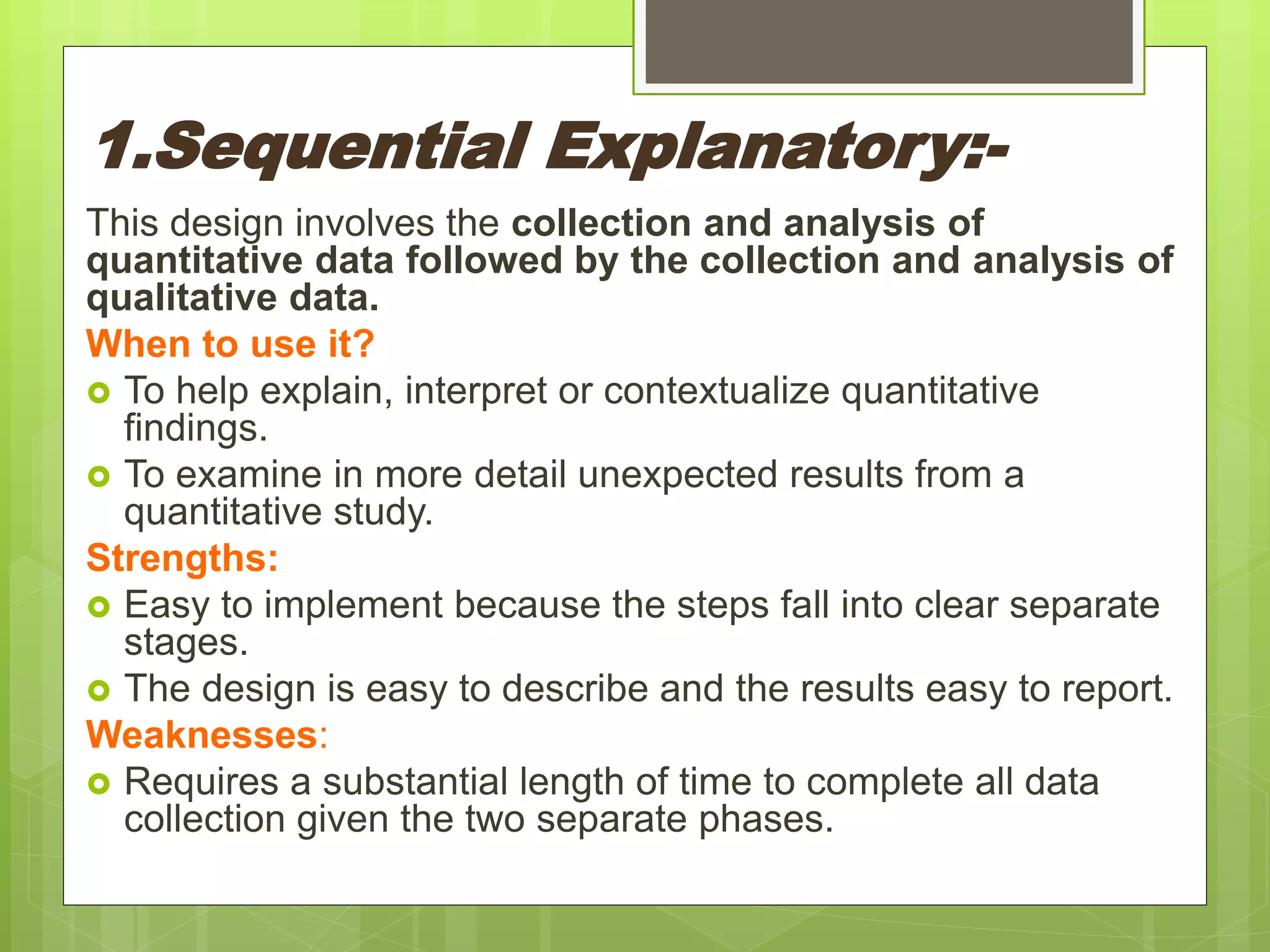 Mixed method research | PPTX