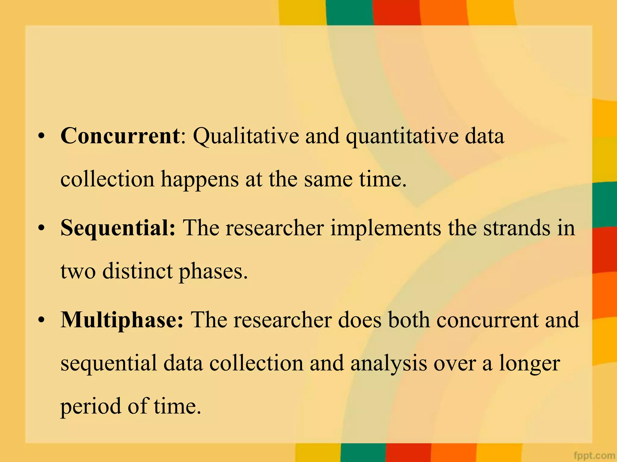 Mixed method research | PPTX