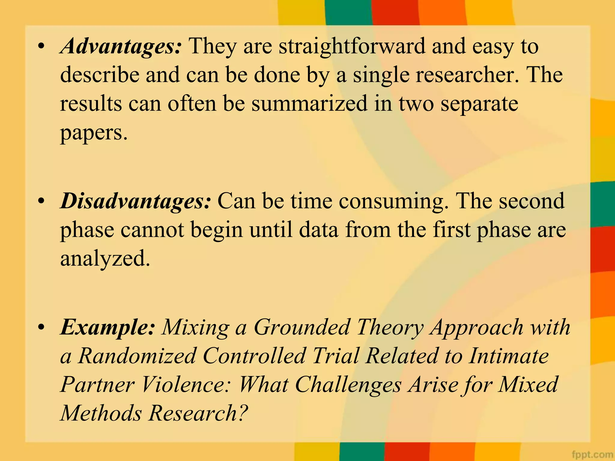 Mixed method research | PPTX