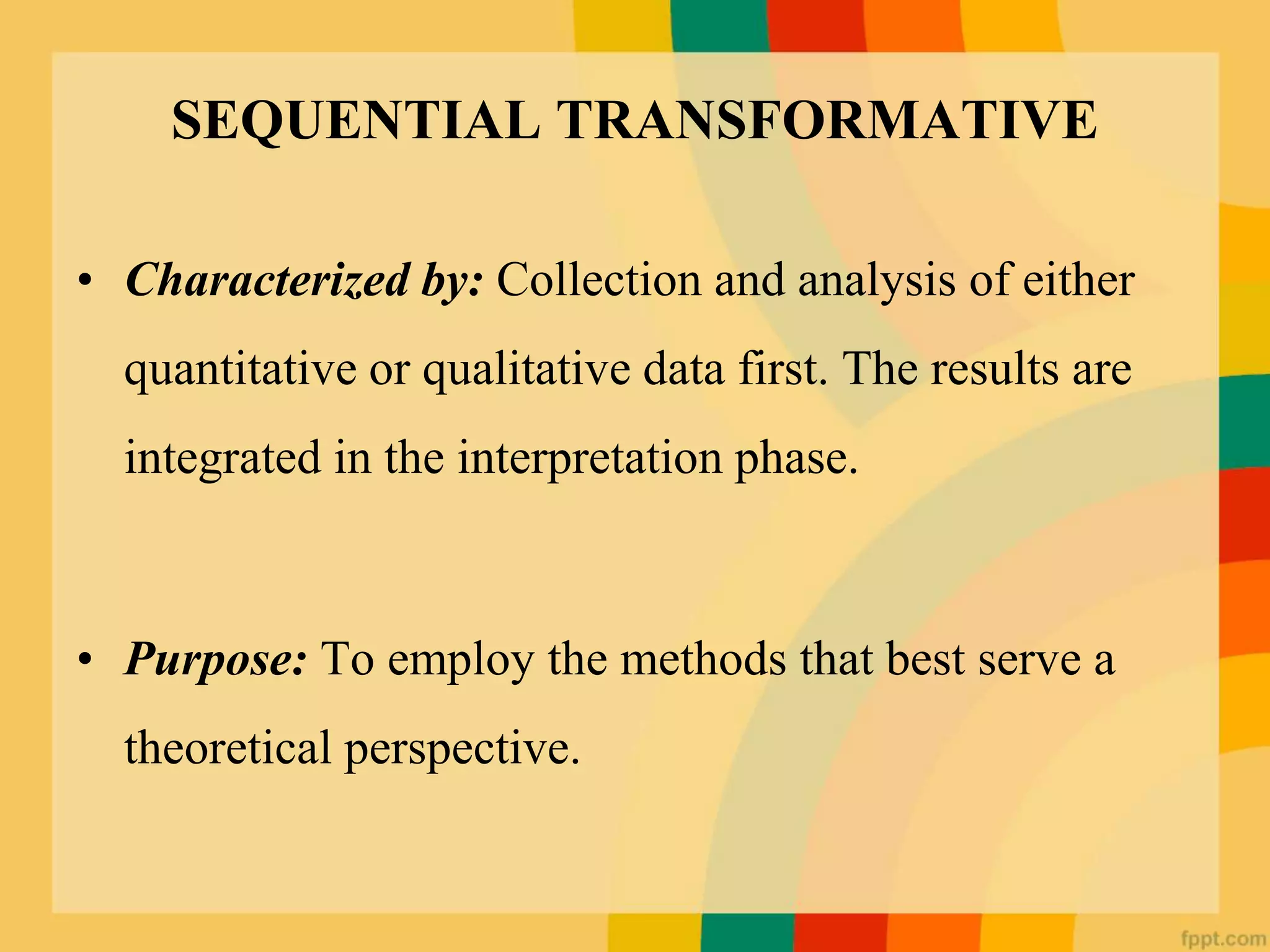 Mixed method research | PPTX