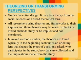 Mixed method research | PPTX