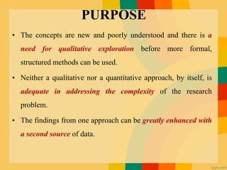 Mixed method research | PPTX