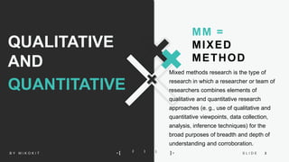 Mixed Method Research Design | PPTX