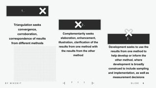 Mixed Method Research Design | PPTX