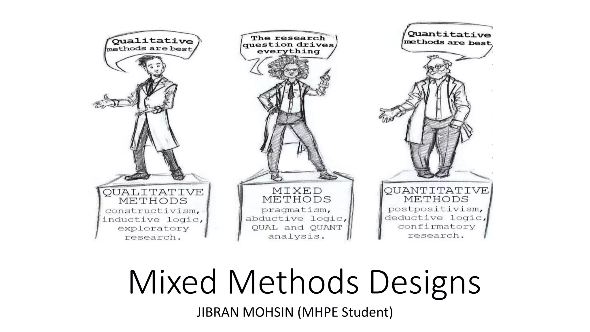 Mixed Methods Designs | PPTX