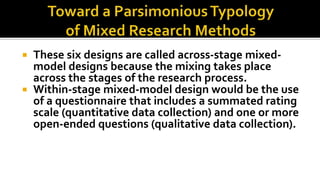 Mixed methods research. newpptx | PPTX